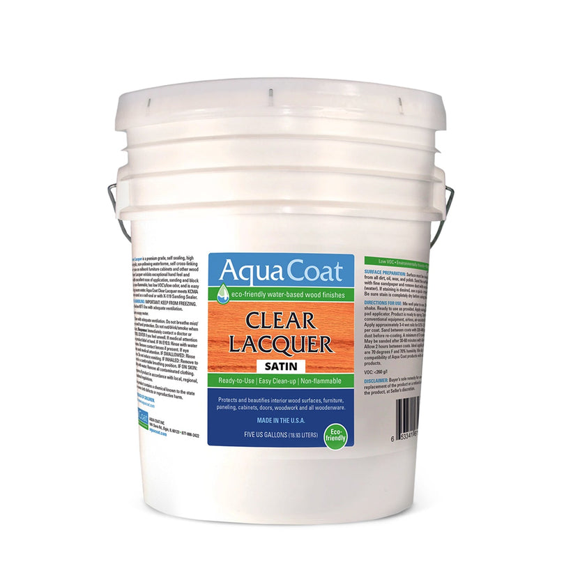 Aqua Coat | Eco-Friendly Water-Based Wood Finishes