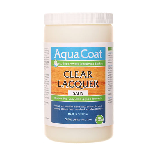 Water-Based Clear Top Coat | Aqua Coat